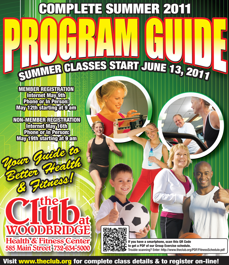 Club at Woodbridge Summer 2011 Program Guide Cover – Ficchi Illustration