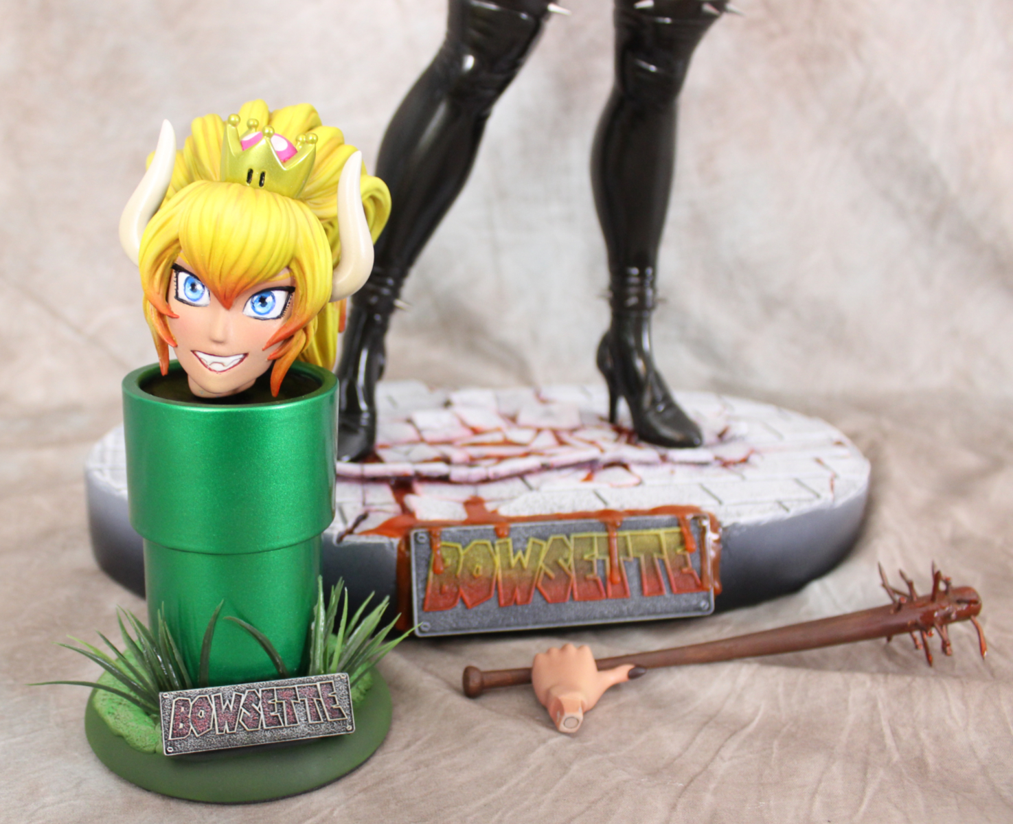 Bowsette Custom Statue – Ficchi Illustration