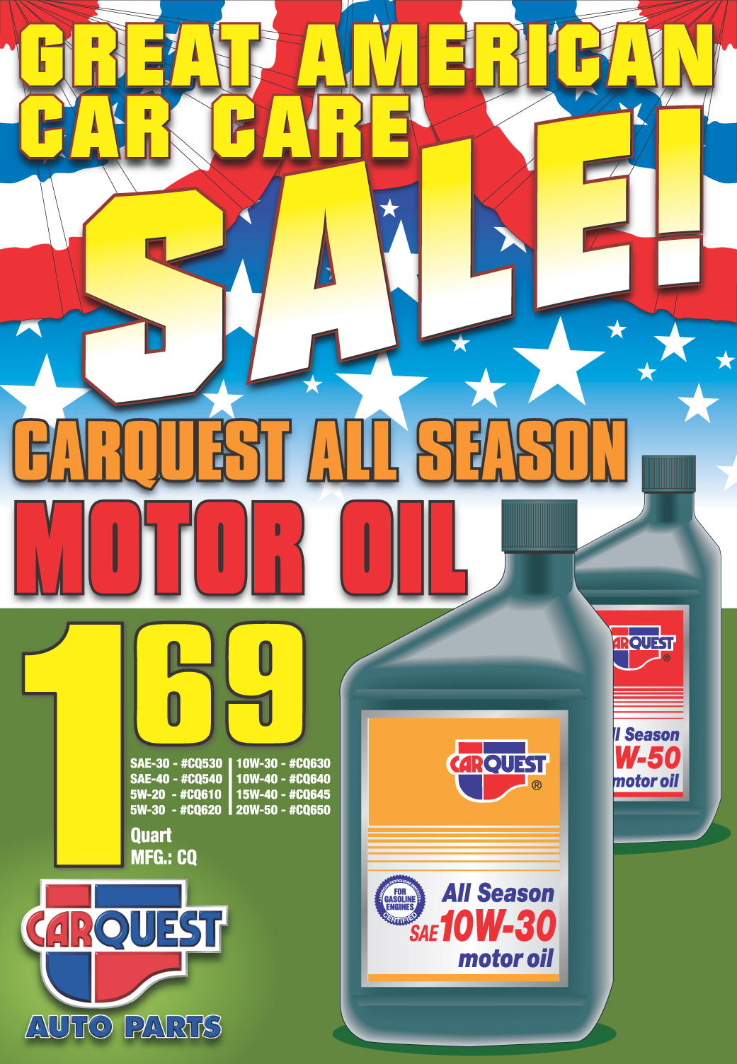 CarQuest Product Poster – Ficchi Illustration